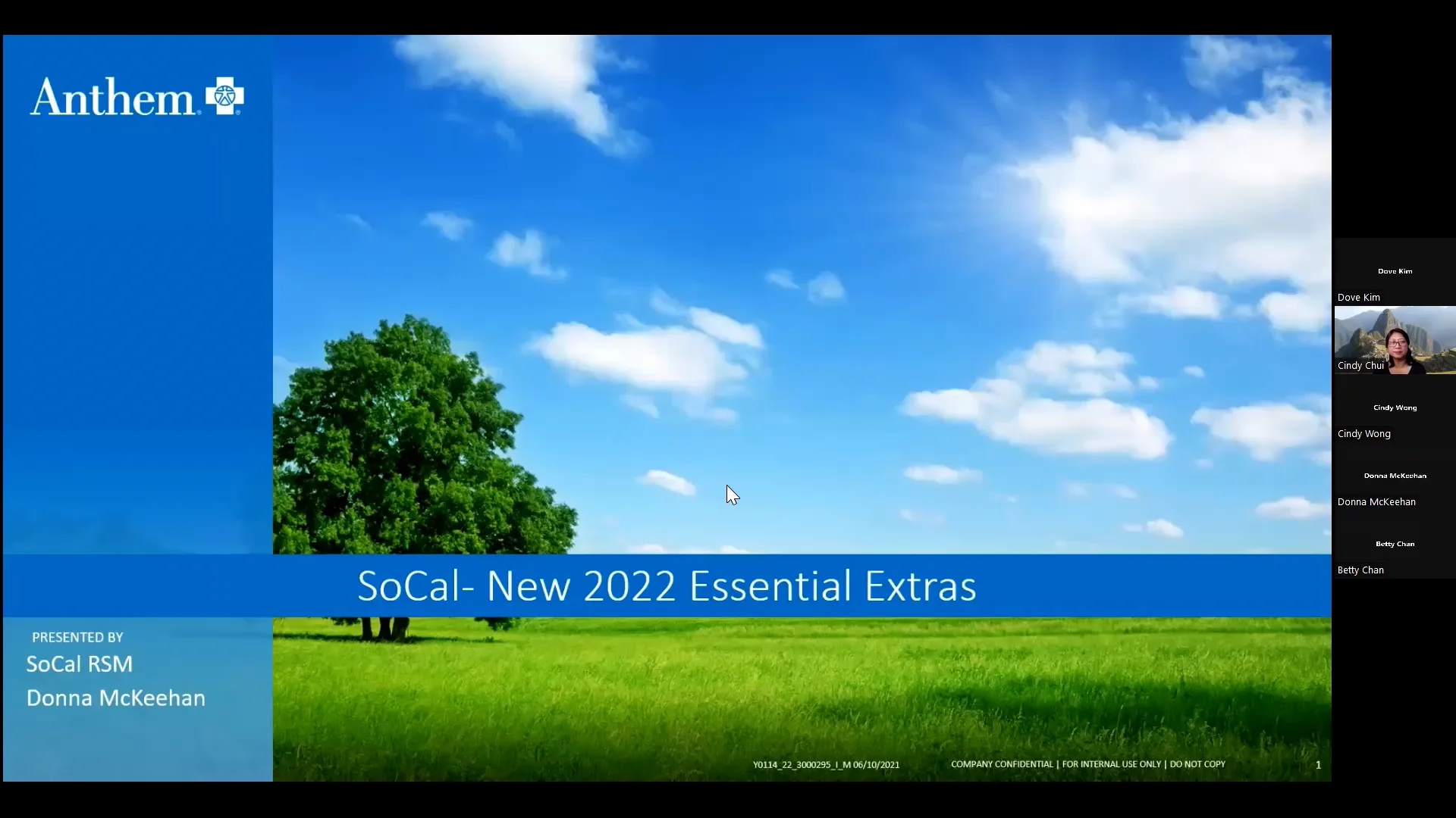 2022 Anthem New Essential Extras Training 05.20.2022 on Vimeo