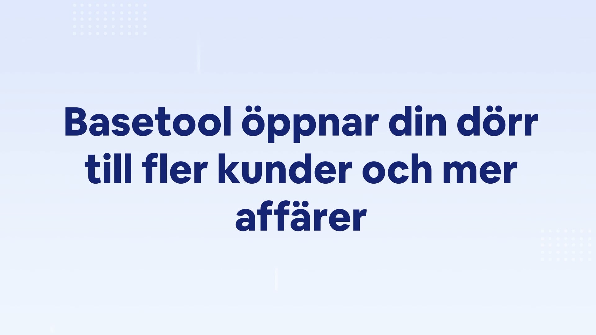 Basetool on Vimeo