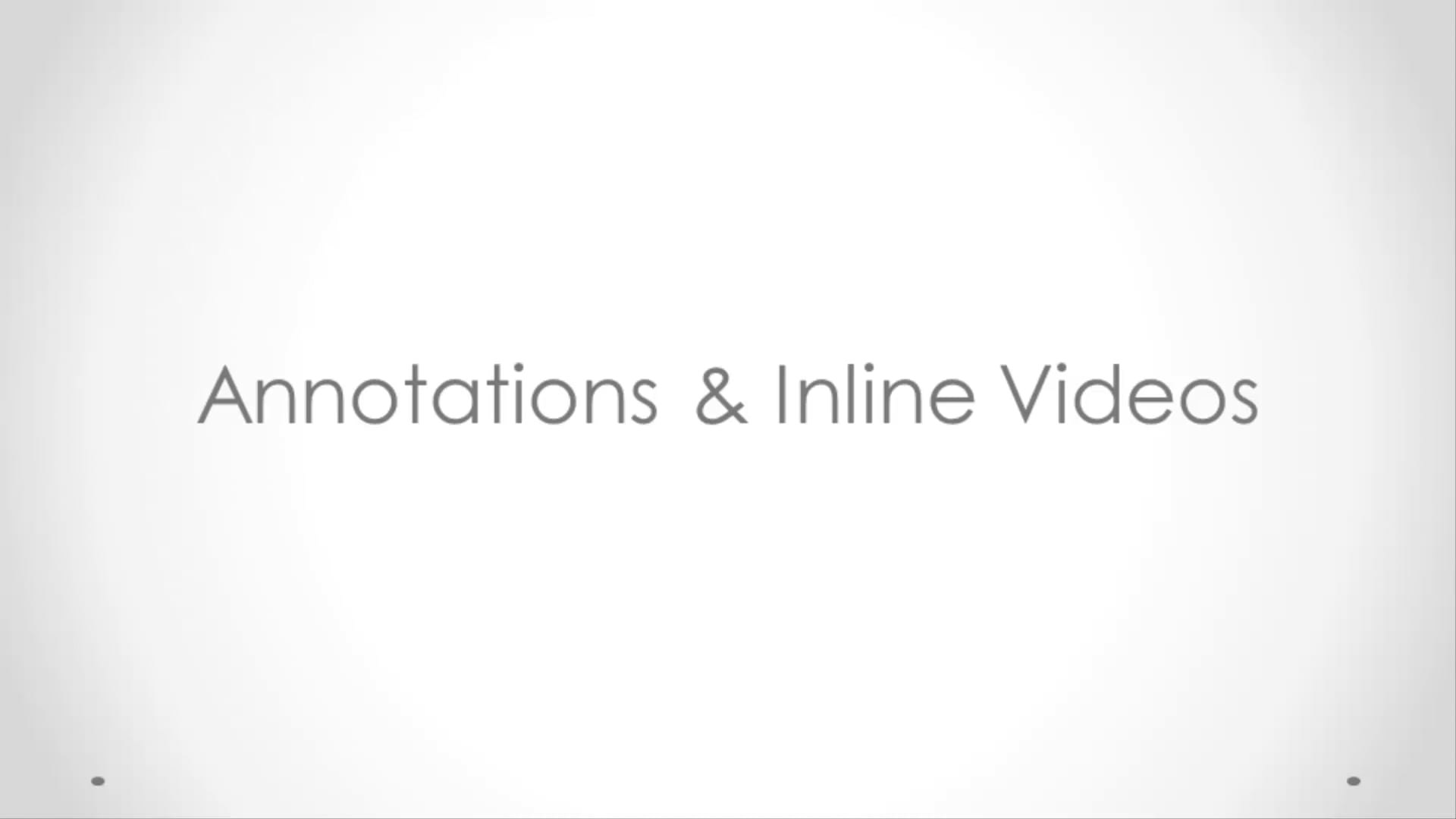 Annotations on Vimeo