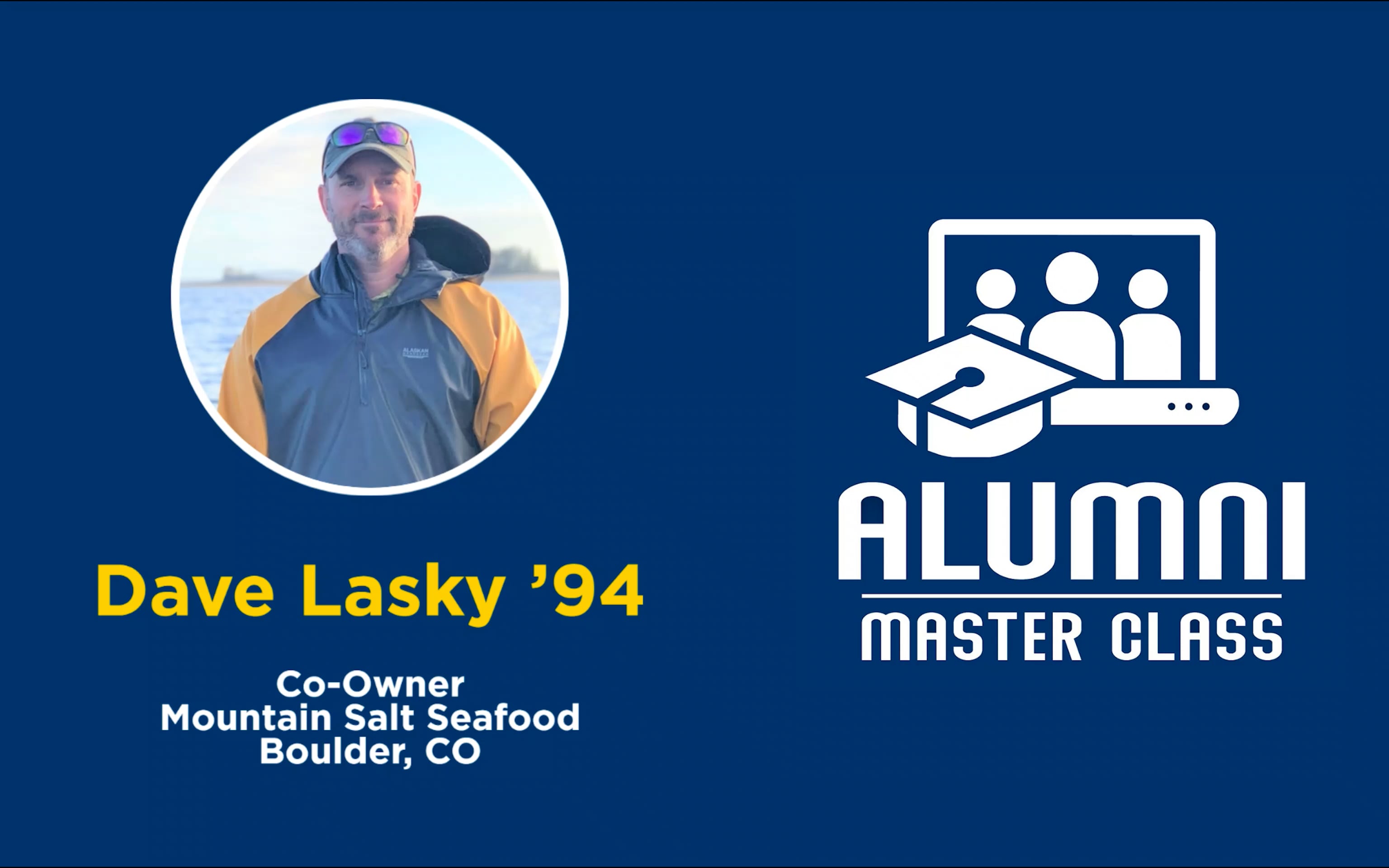Alumni Master Class: Dave Lasky ’94 on Vimeo