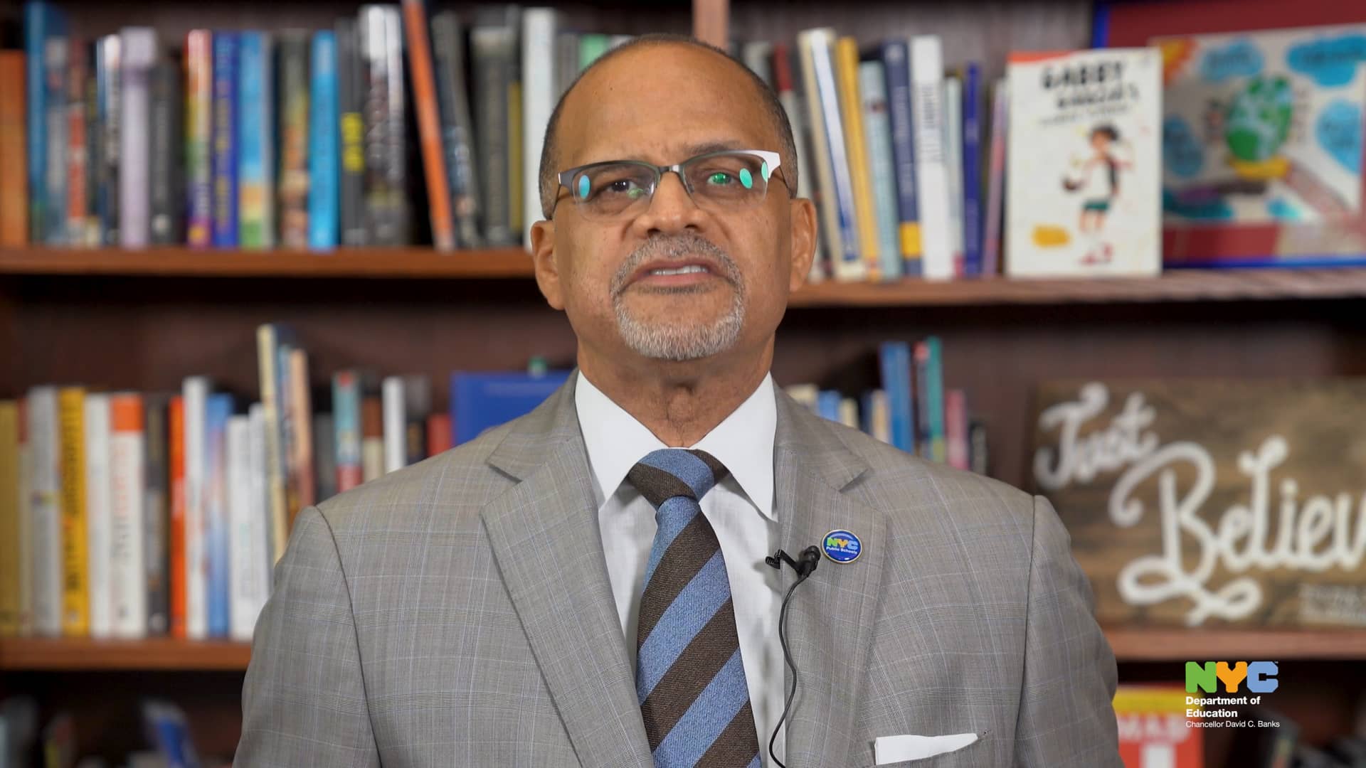 Chancellor David C. Banks Message to Families on Vimeo