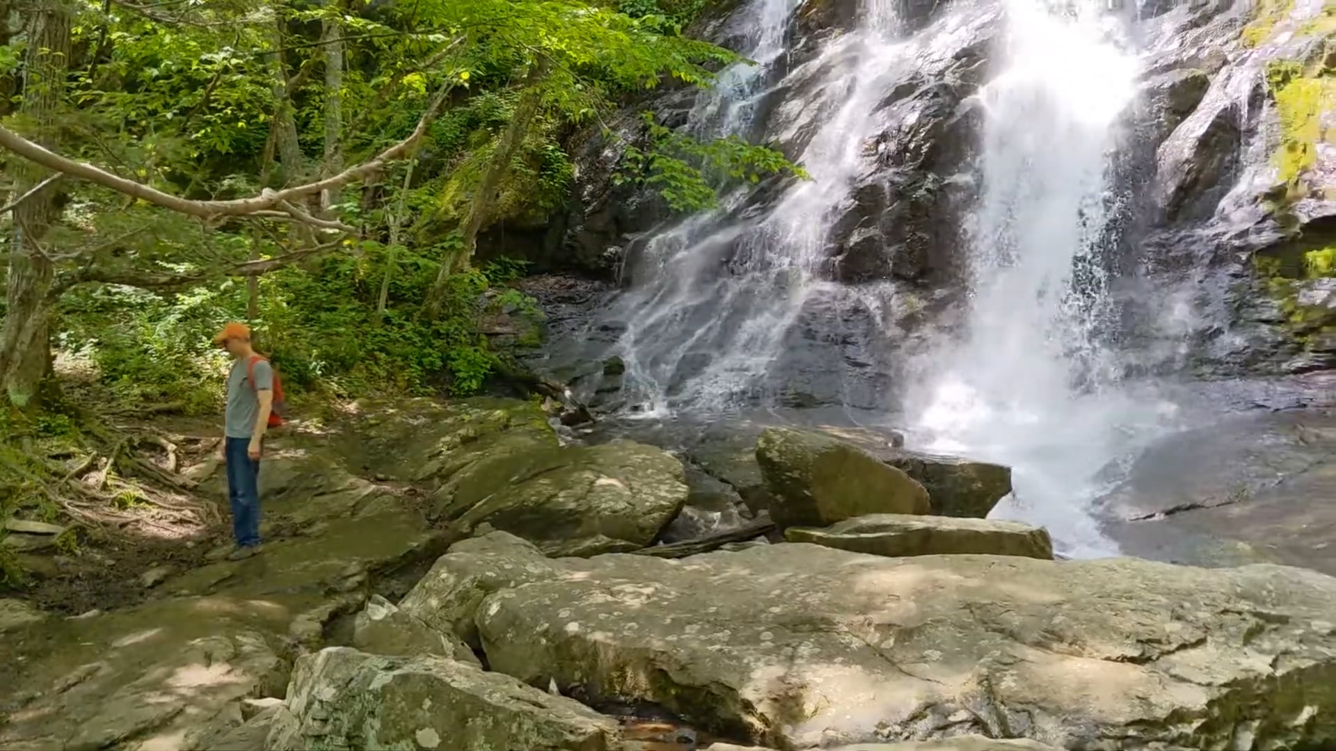 Lance at Jones Run Falls (upper level) on Vimeo