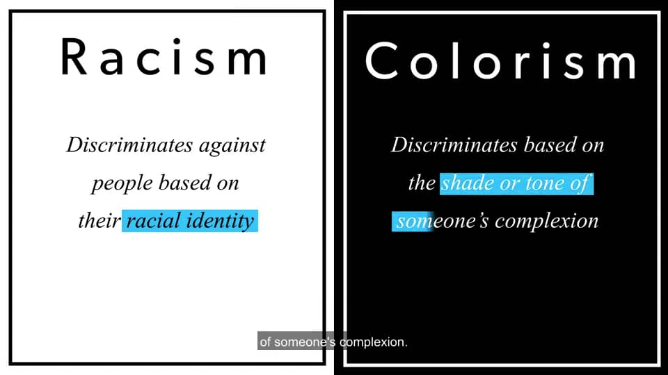 What is Colorism? on Vimeo
