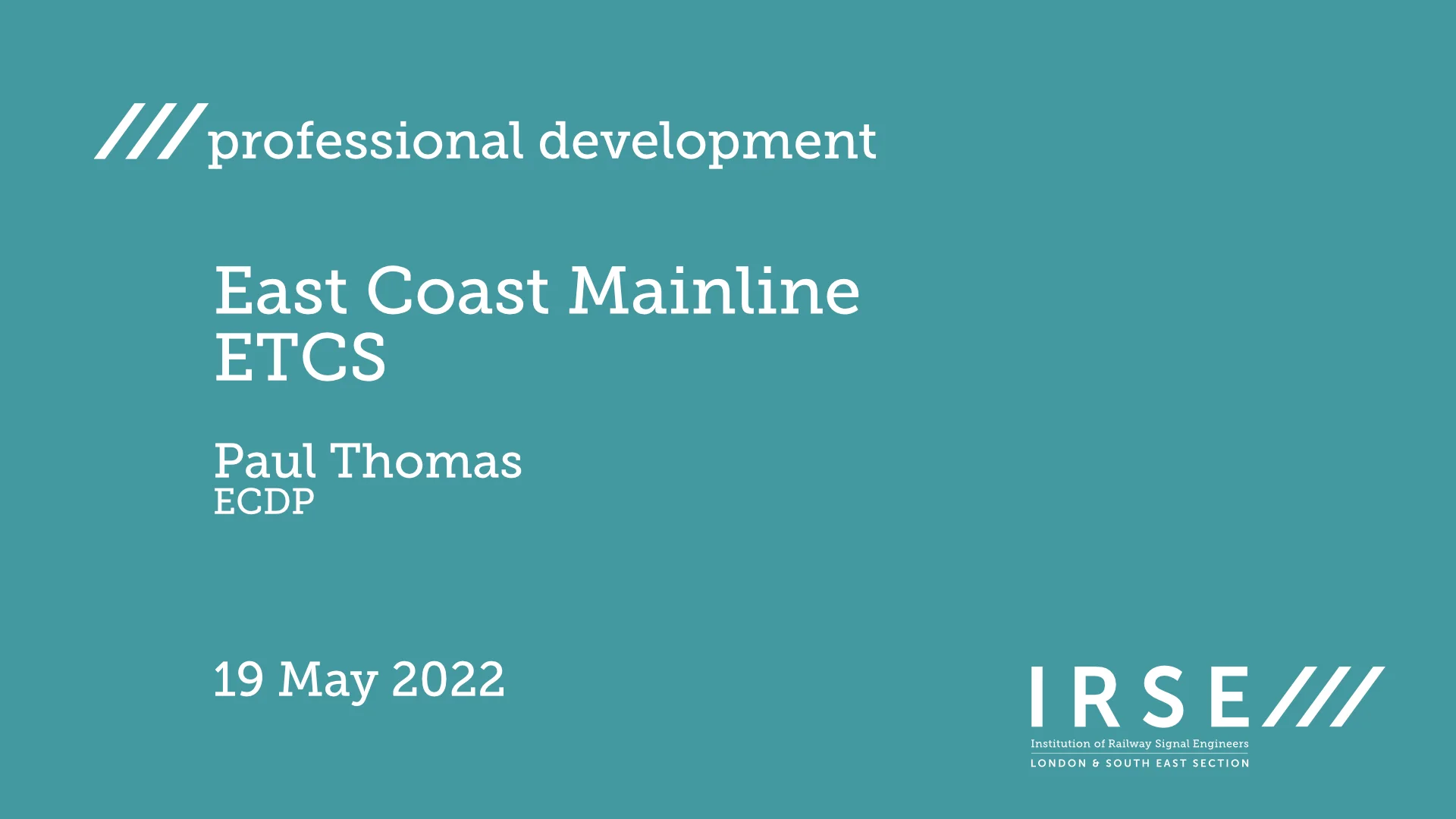 The East Coast Digital Programme on Vimeo