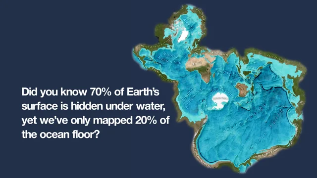 Deep Ocean Floor Map