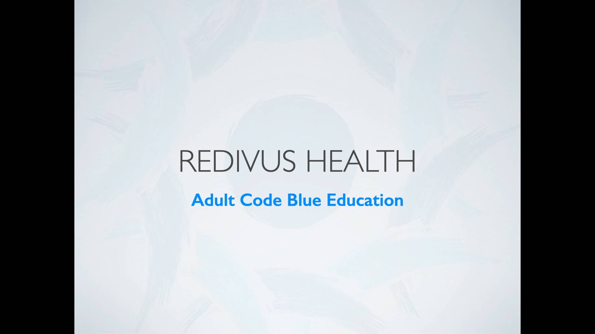 Adult Code Blue Education 2022 on Vimeo