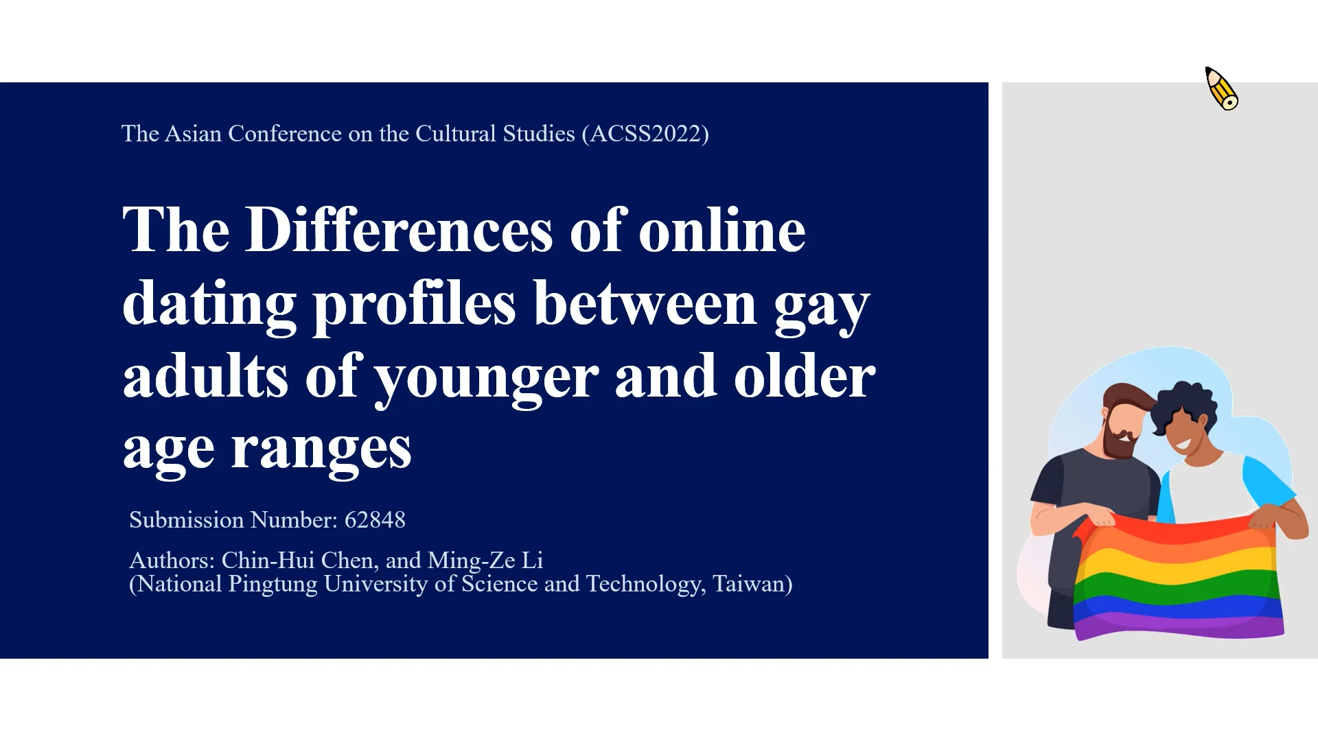 The Differences of Online Dating Profiles Between Gay Adults of Younger ...