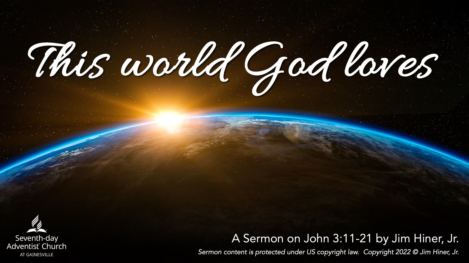 05-28-22 This World God Loves - Jim Hiner, Jr. on Vimeo