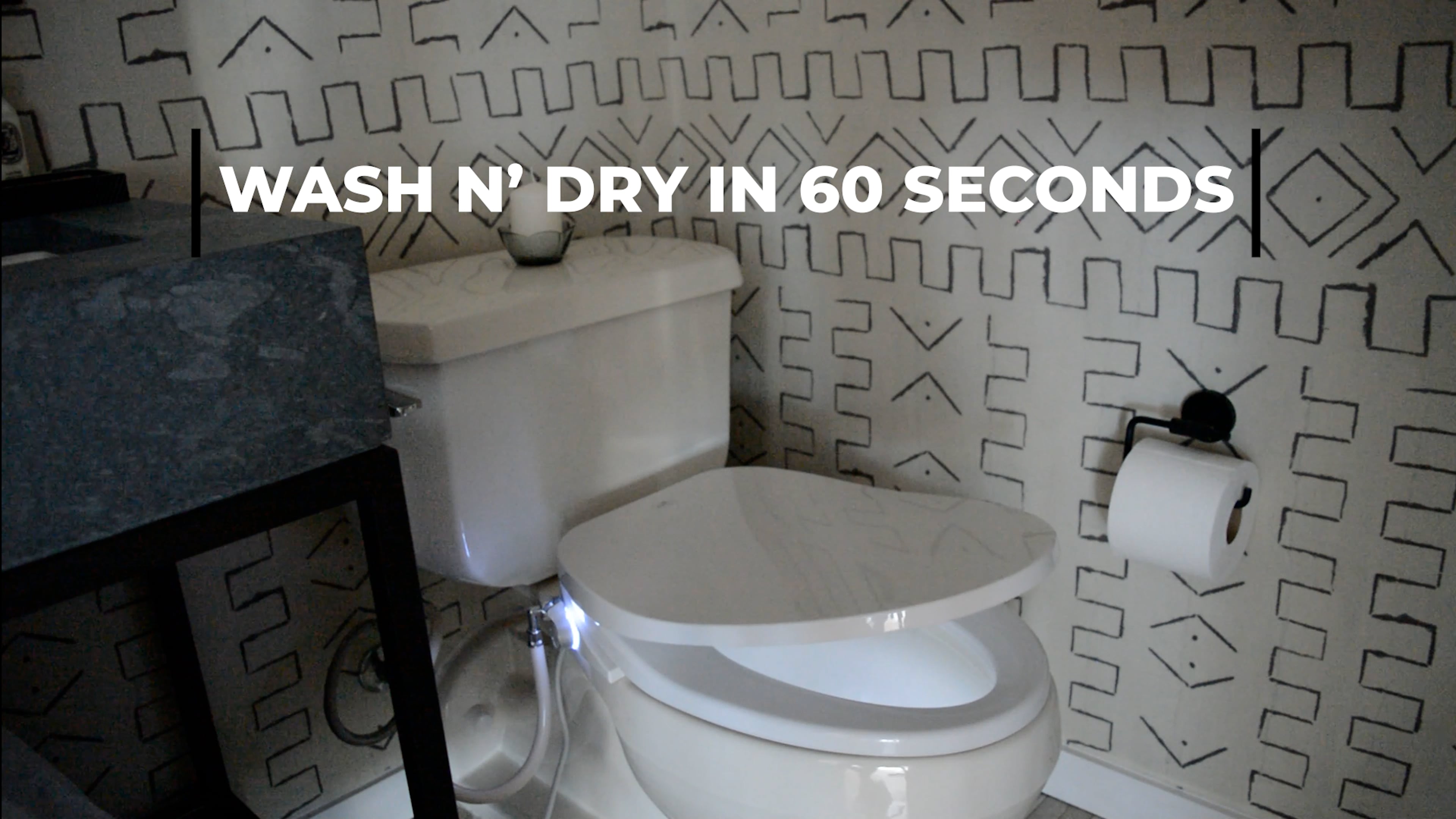 Aim to Wash - Smart Toilet Seat on Vimeo