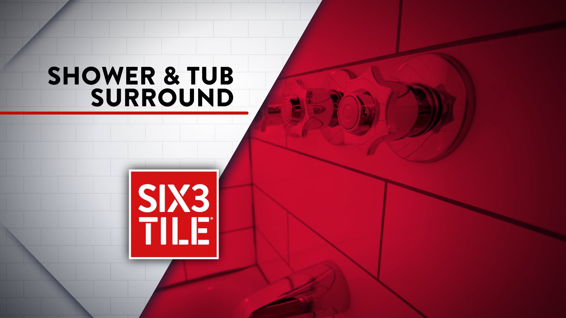 Six3 Tile Shower & Tub Surround Overview on Vimeo