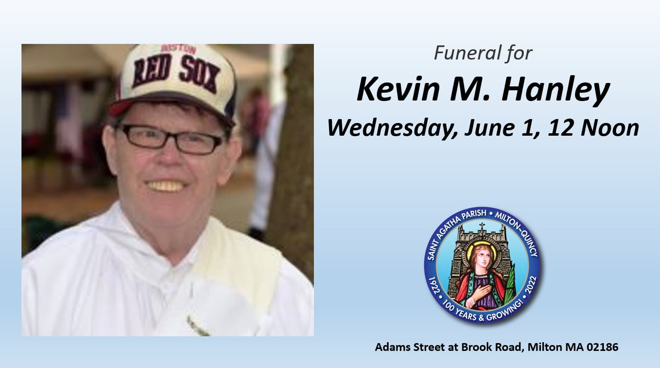 Funeral: Kevin Hanley, Wednesday June 1, 12 Noon on Vimeo