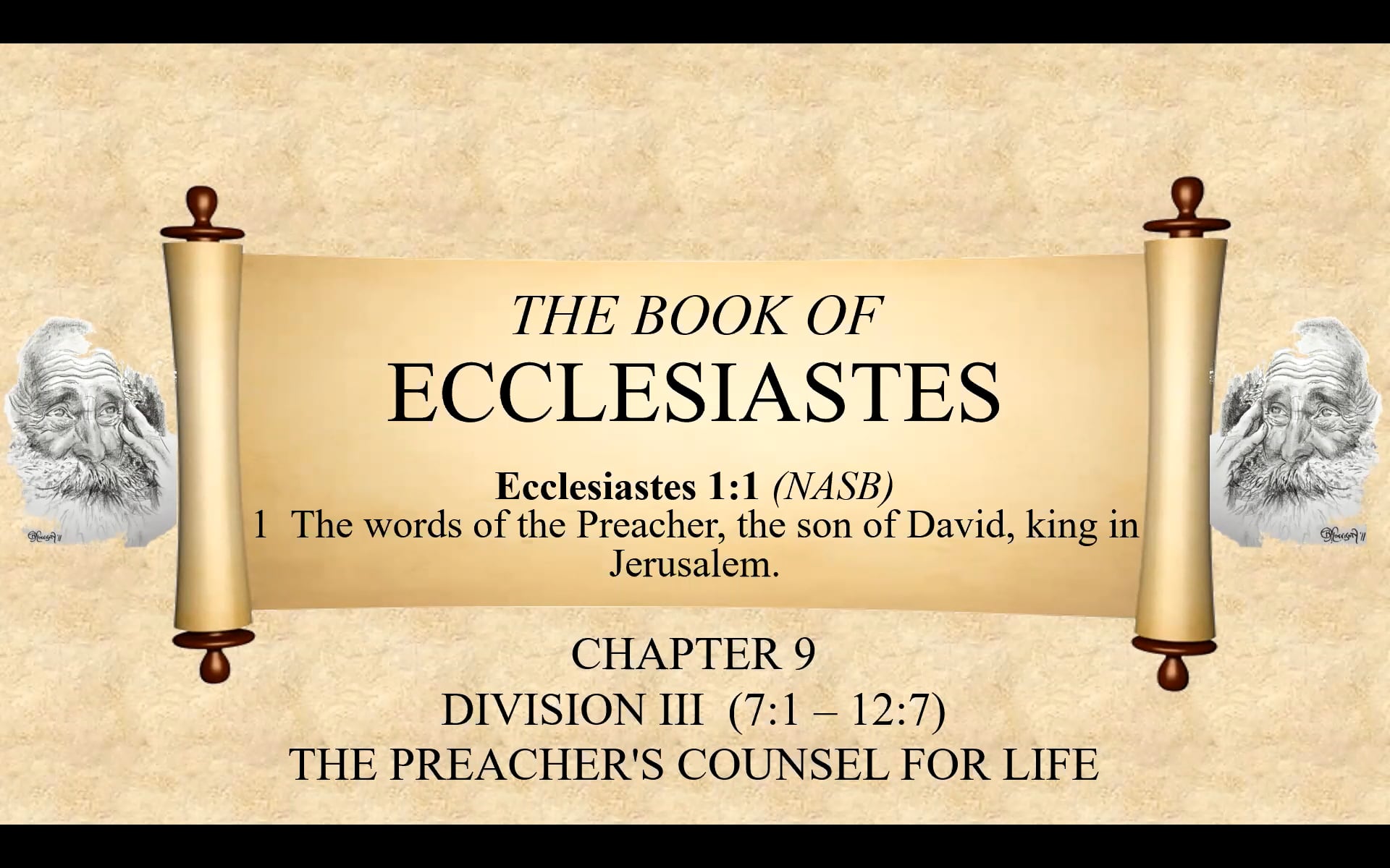 Ecclesiastes Week 28 5-25-22 on Vimeo