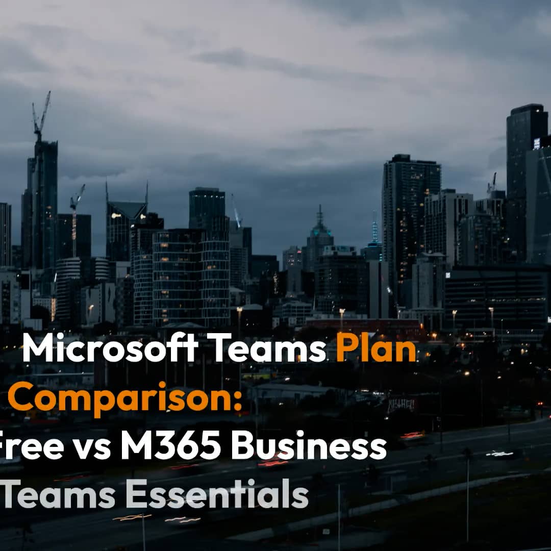 Microsoft Teams Plan Comparison Free vs M365 Business vs Teams ...