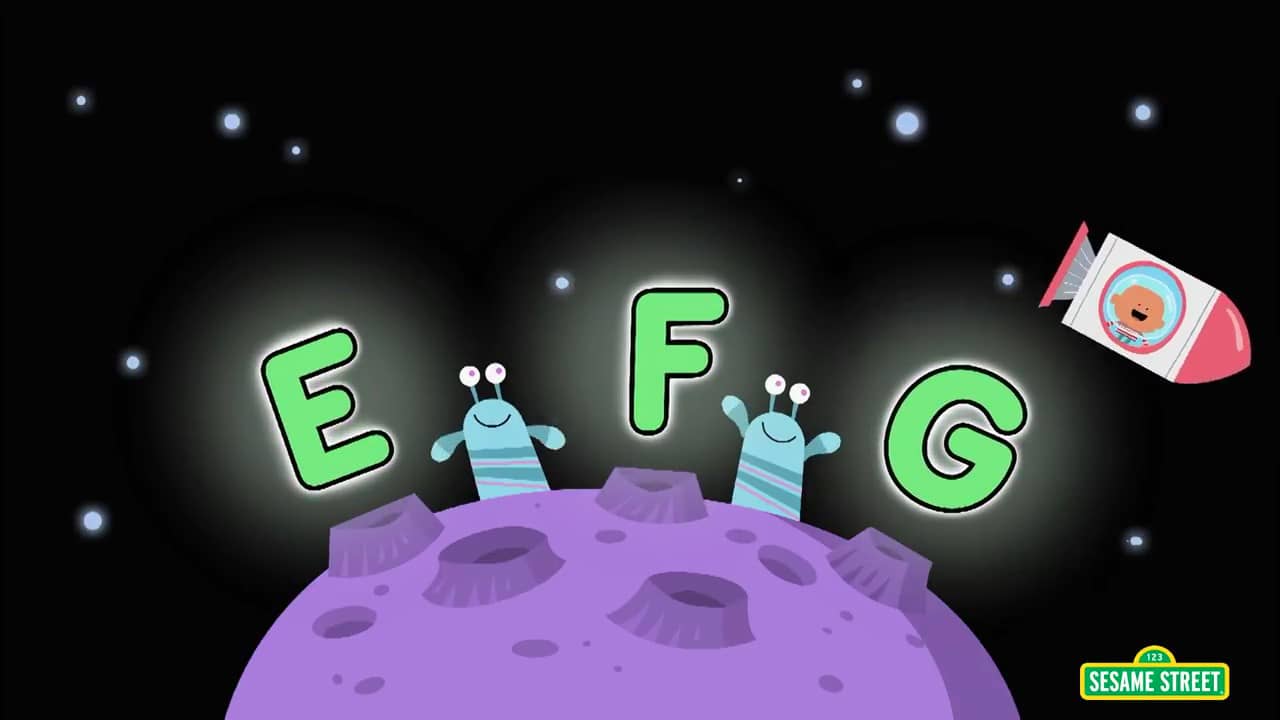Sesame Street Outer Space ABC's on Vimeo