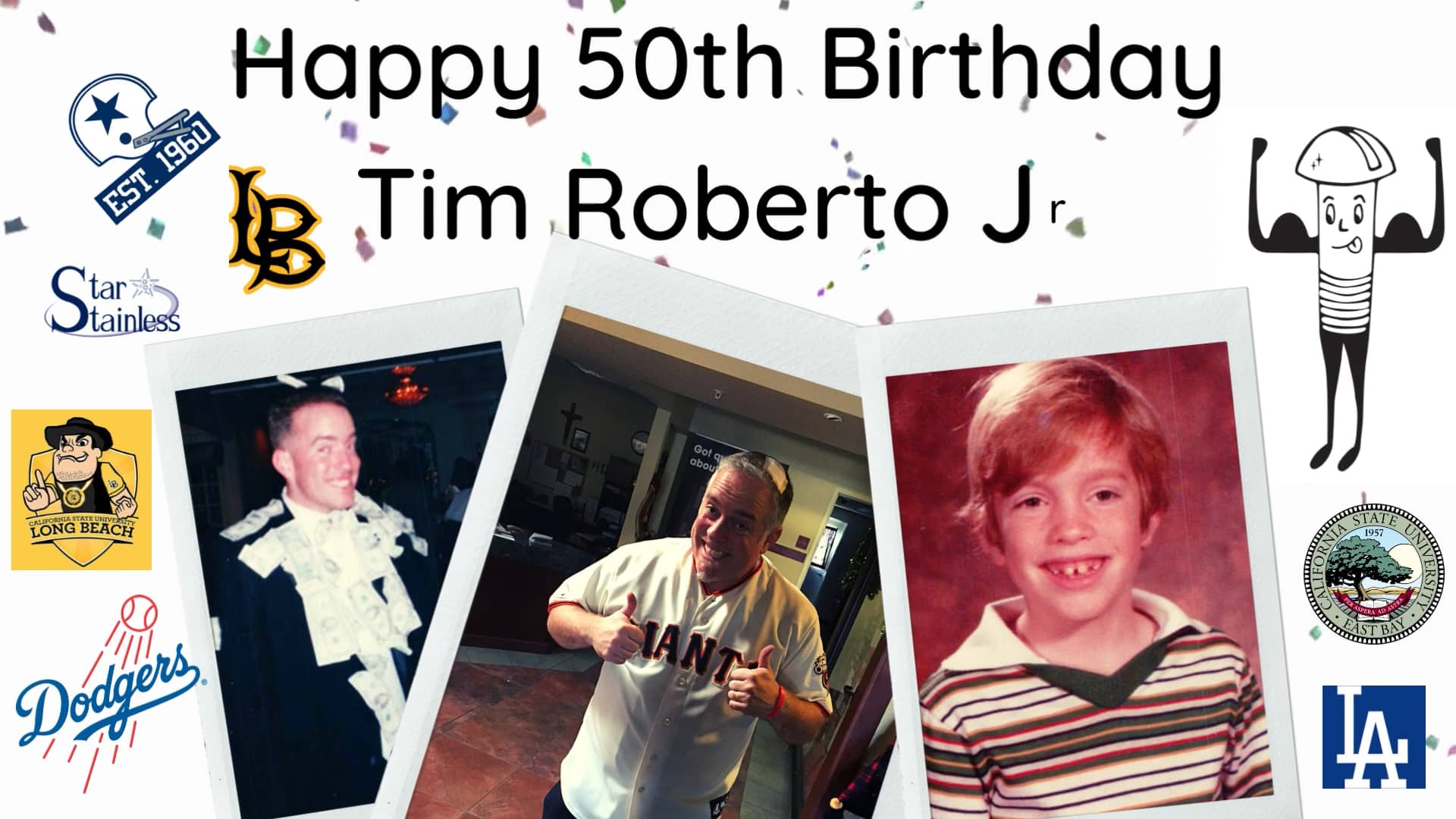 Happy 50th Birthday Tim!!! on Vimeo