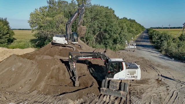 Road, Building, Excavator. Free Stock Video - Pixabay