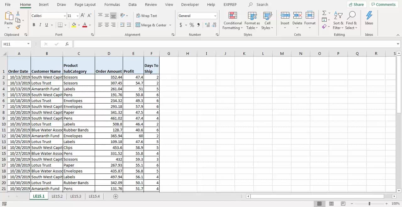 Pivot Tables, Pivot Charts and Tables on Vimeo
