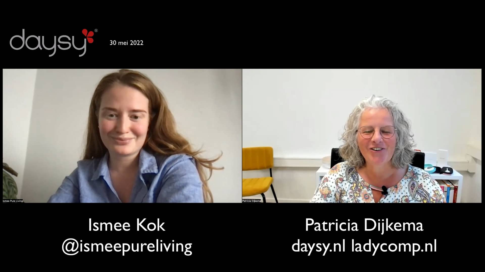 Ismee Kok deelt haar Daysy metingen on Vimeo