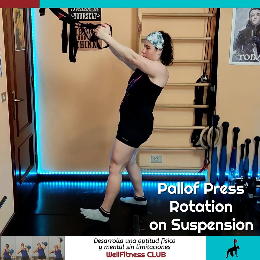 Pallof Press Rotation on Suspension on Vimeo