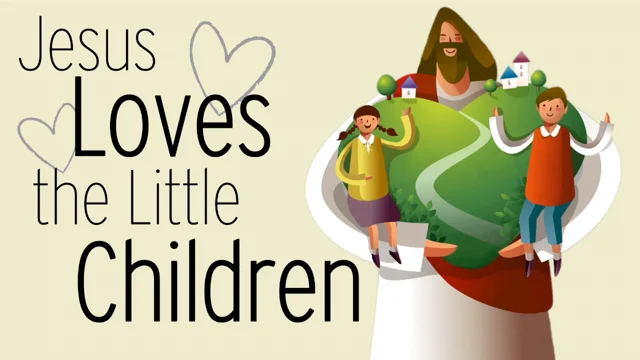 Jesus Loves Children Wallpaper