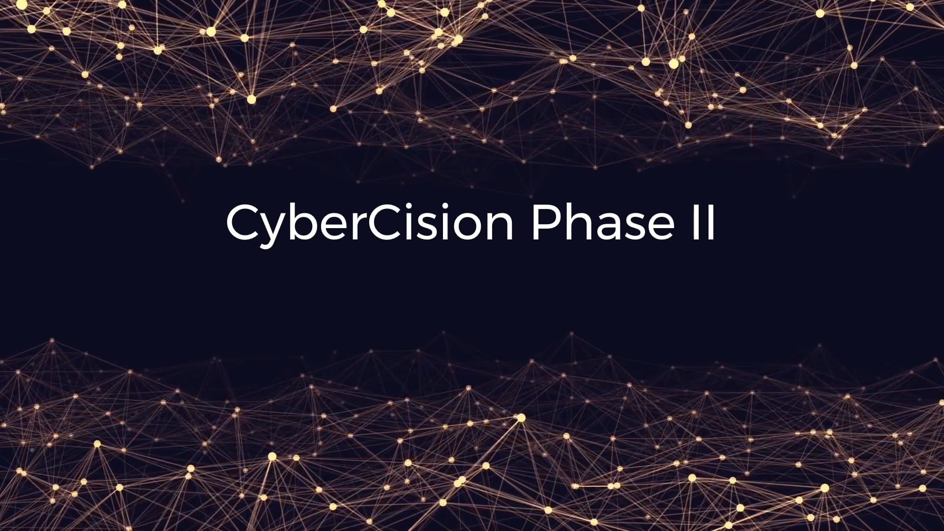 FirstWave CyberCision Phase II Demo on Vimeo