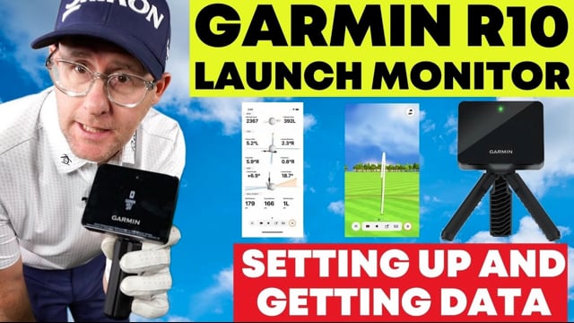 Garmin Approach R10 Portable Golf Launch Monitor