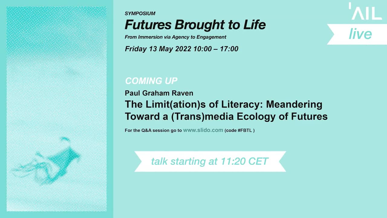 Paul Graham Raven – The limit(ation)s of literacy. 13.05.22 / FBTL on Vimeo