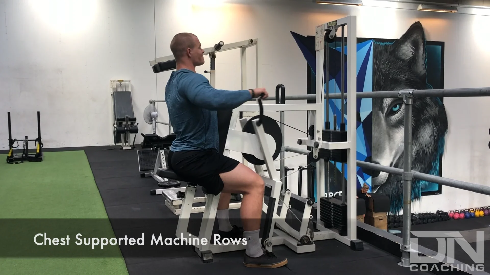 Chest Supported Machine Rows on Vimeo