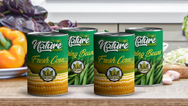Canned Food Label