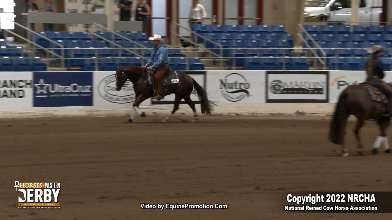 TAGS MILLIONAIRE shown by COREY CUSHING - 2022 DT Horses Western Derby ...