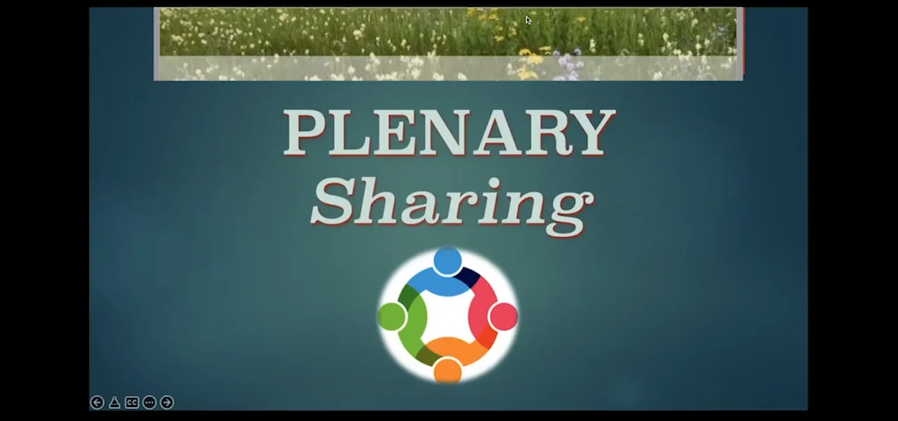 Plenary Sharing - Virtual Retreat on Vimeo