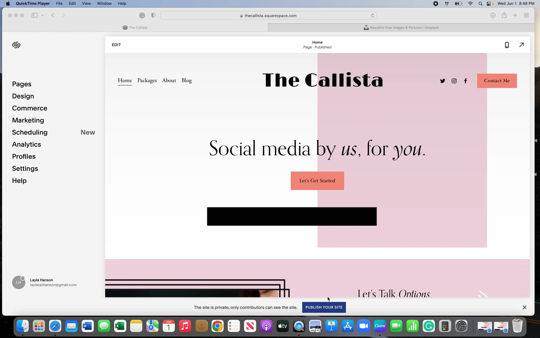 14 The Callista - Launching Your Website on Vimeo