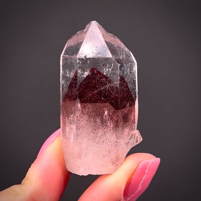 Quartz with Hematite inclusions - MISC24-007 - Karur Dist. - India ...