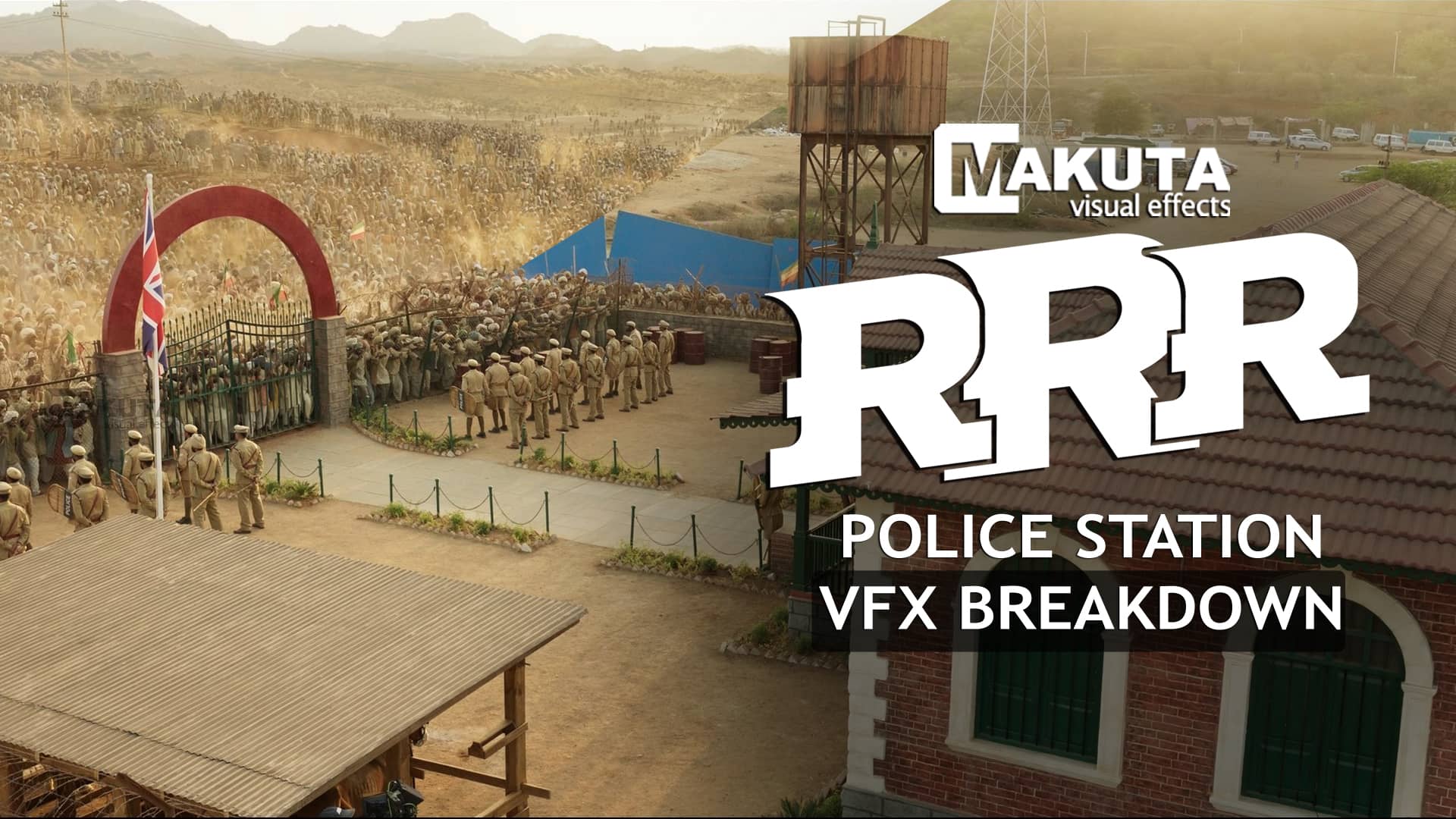 RRR | Police Station | VFX Breakdown | Makuta VFX on Vimeo