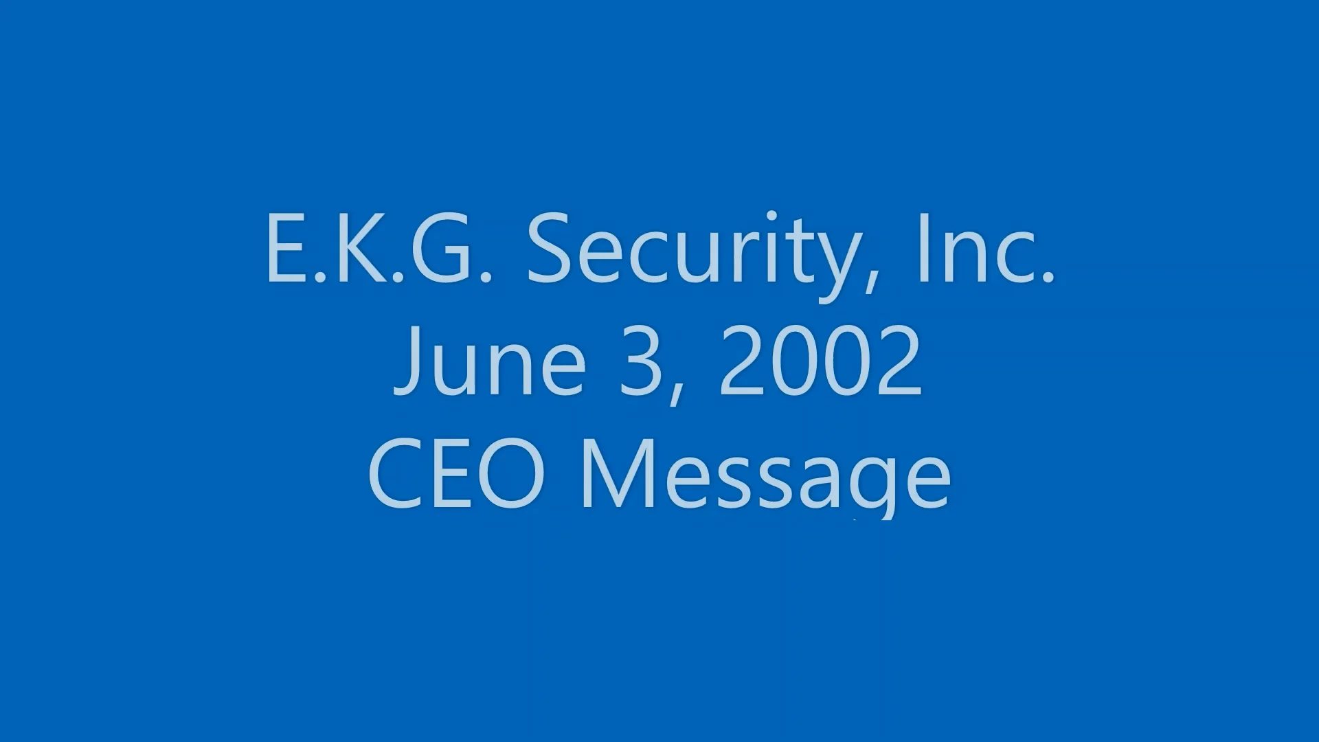 June 3, 2002 Communications on Vimeo
