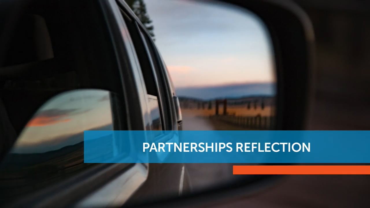 Partnerships reflection on Vimeo