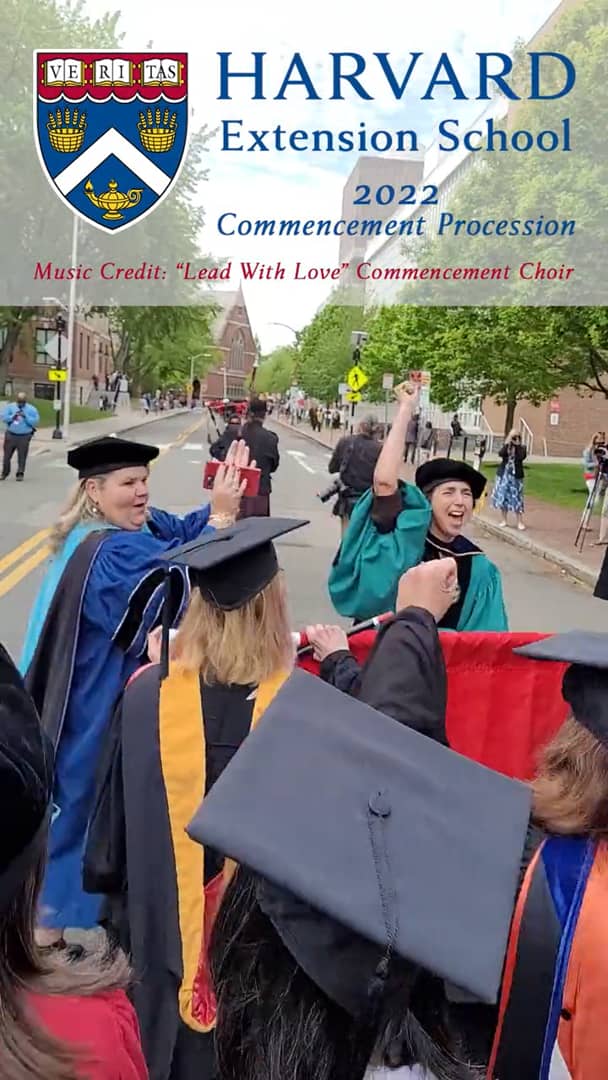 2022 Harvard Extension School Commencement Procession Hyperlapse on Vimeo