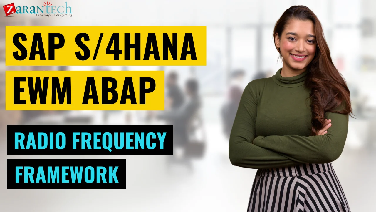 Radio Frequency Framework - SAP S/4HANA EWM ABAP Training on Vimeo