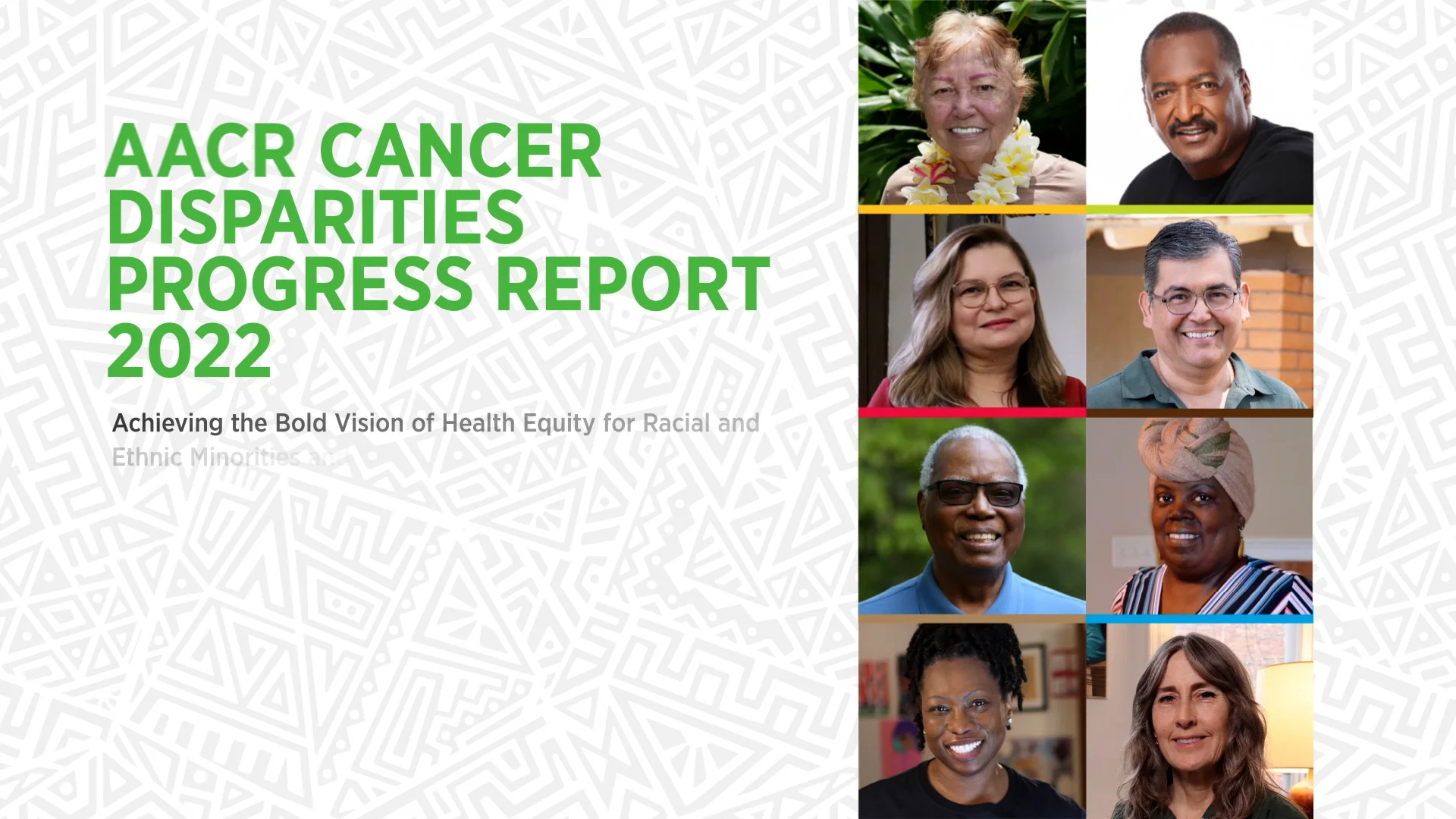 AACR Cancer Disparities Progress Report 2022