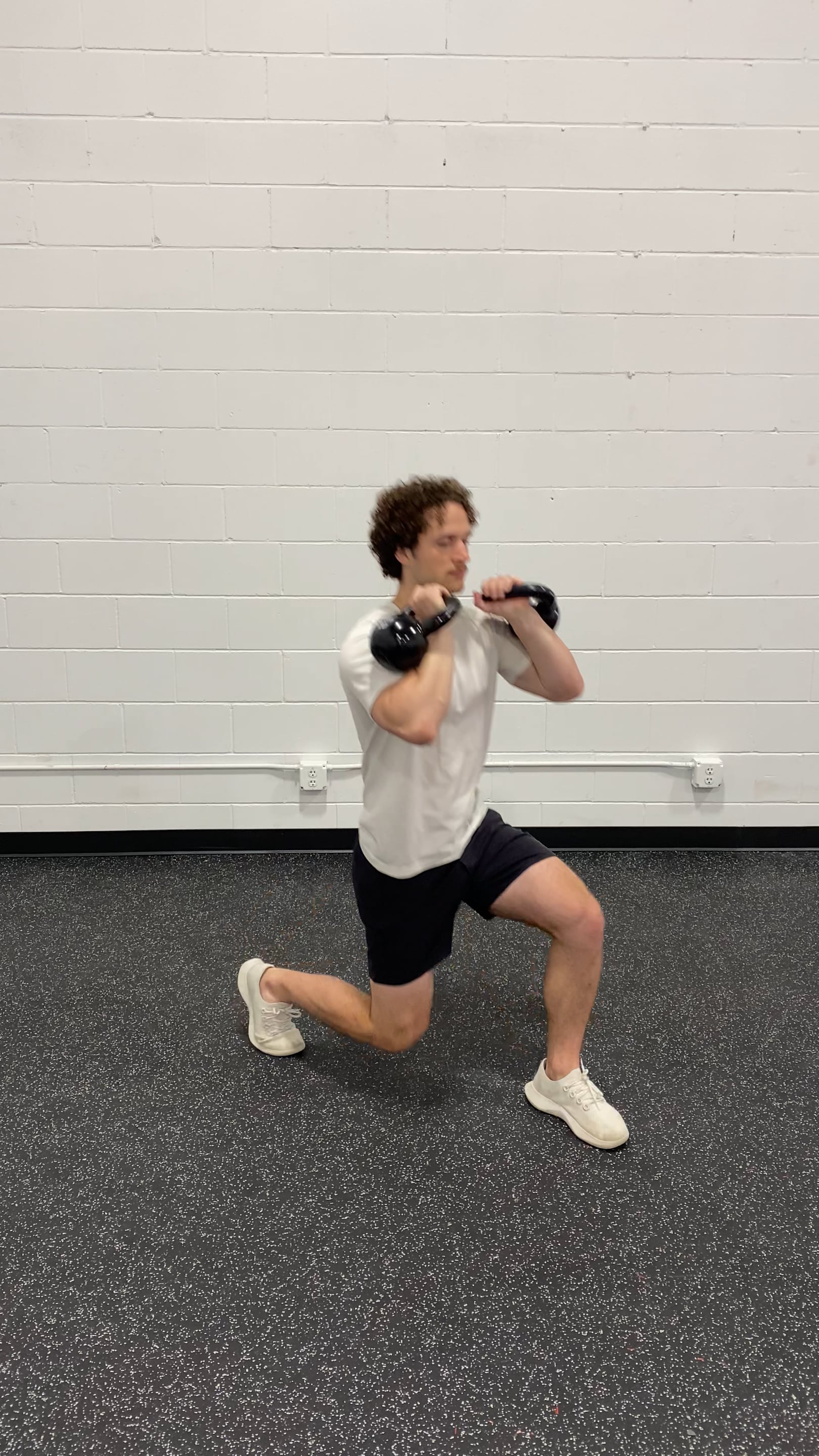Double Kettlebell Front Rack Alternating Lunge.MOV on Vimeo