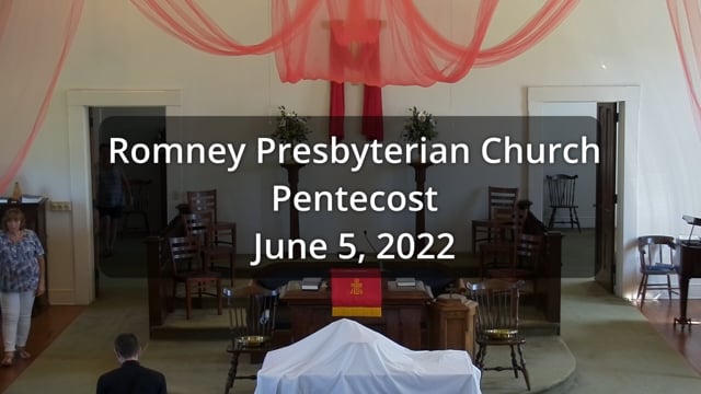 Romney Presbyterian Church – Come in to be Filled, Go out to Serve!
