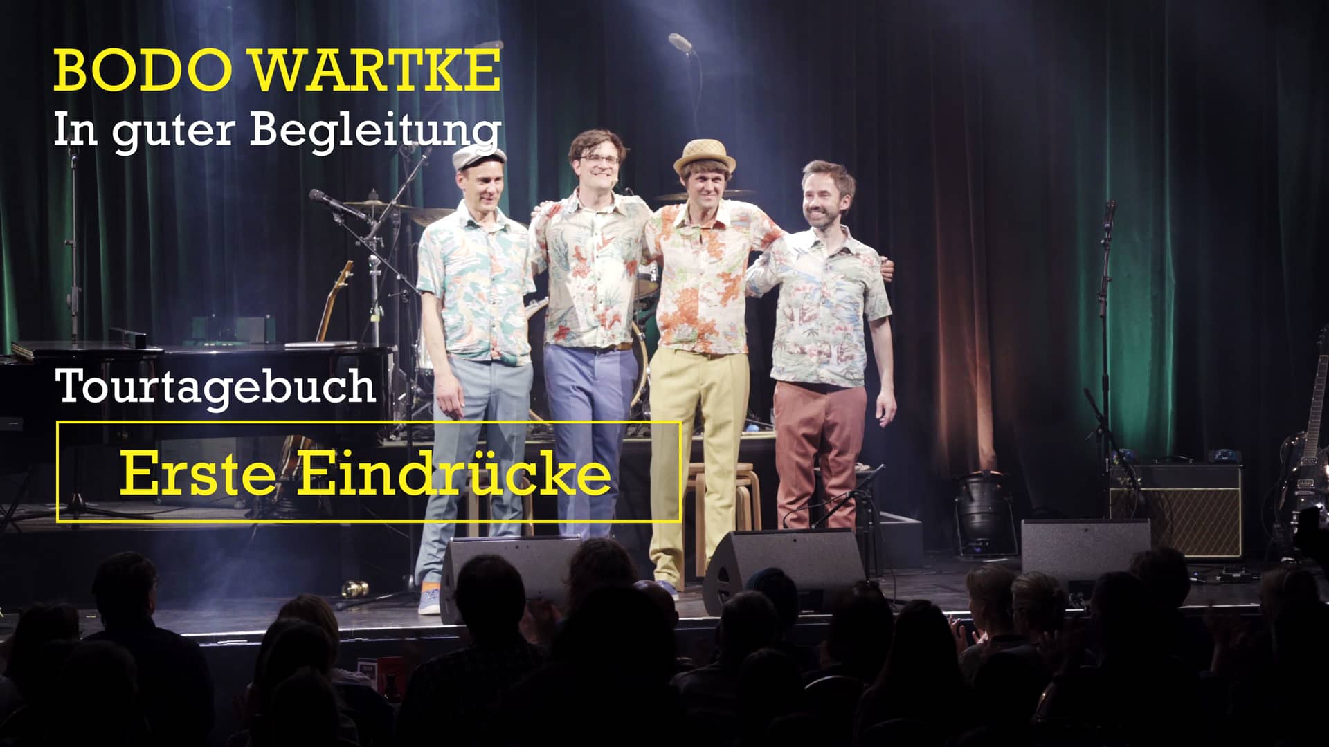 Bodo Wartke - Tourtagebuch #1 - Erste Einblicke (In guter Begleitung ...