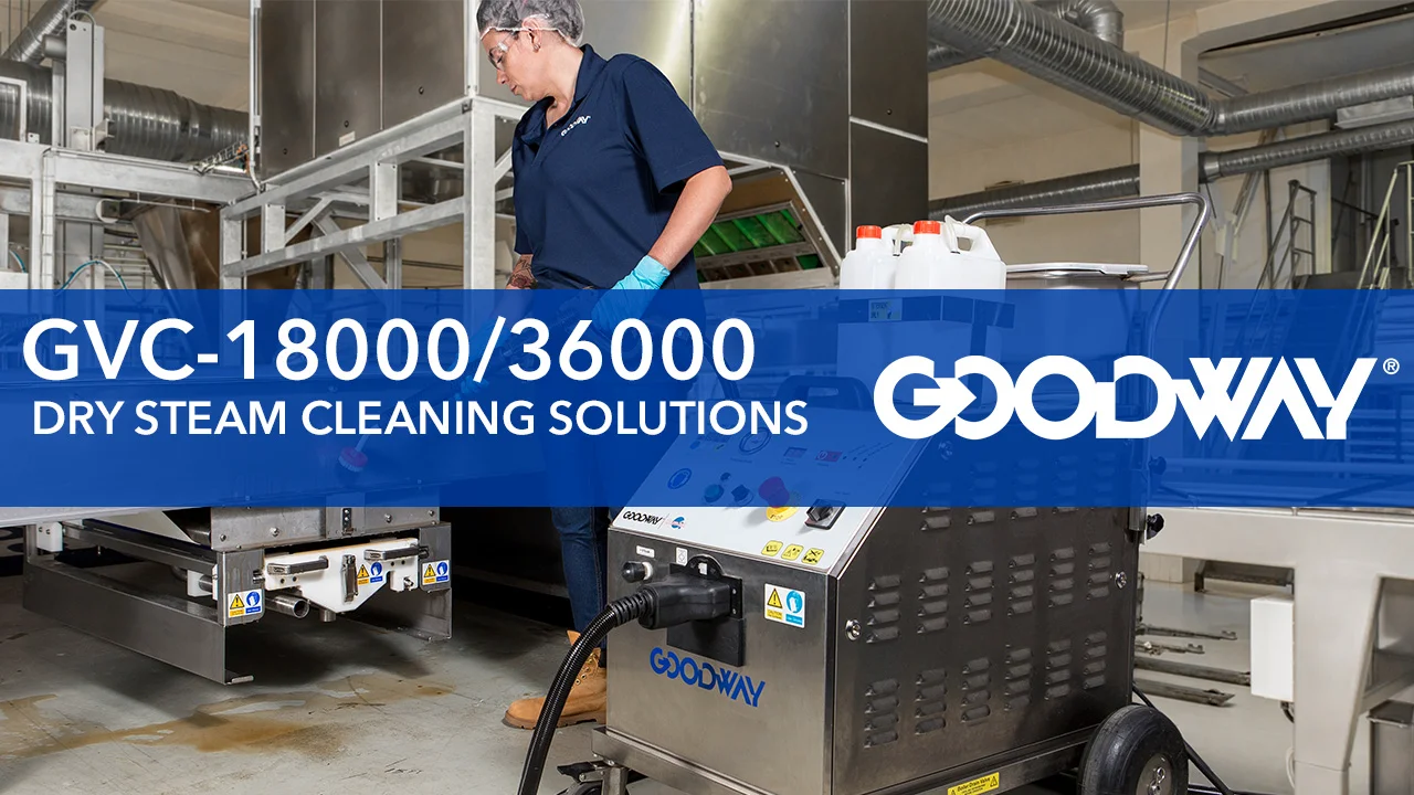 Goodway Technologies GVC-18000/GVC-36000 Dry Steam Cleaners - Allergen ...