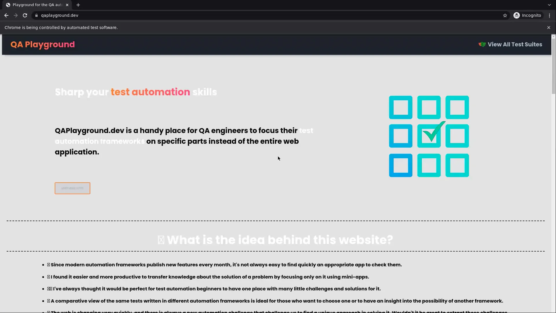 QA Playground on Vimeo