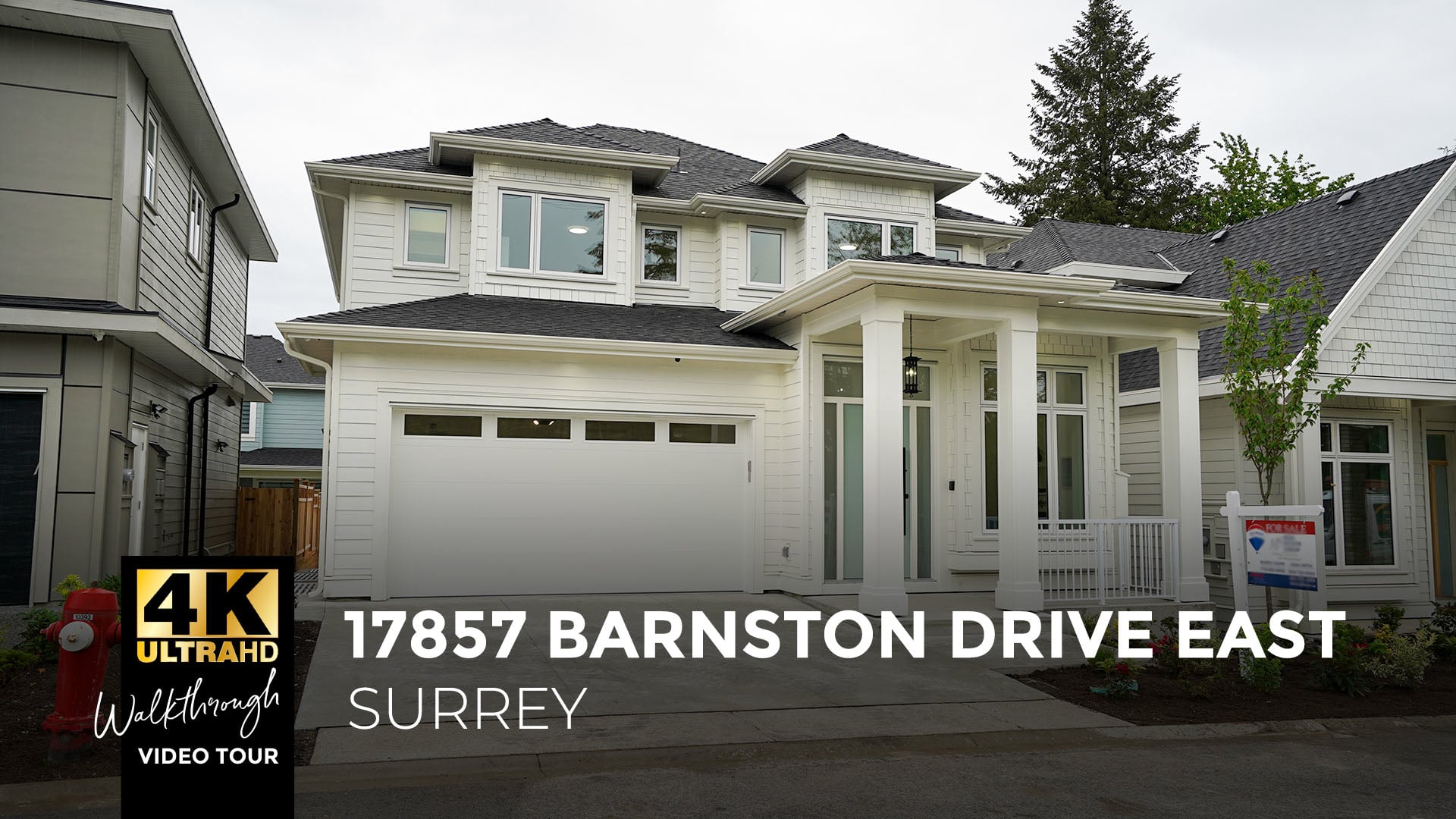 17857 Barnston Drive East, Surrey for Manraj Bains | Real Estate 4K ...