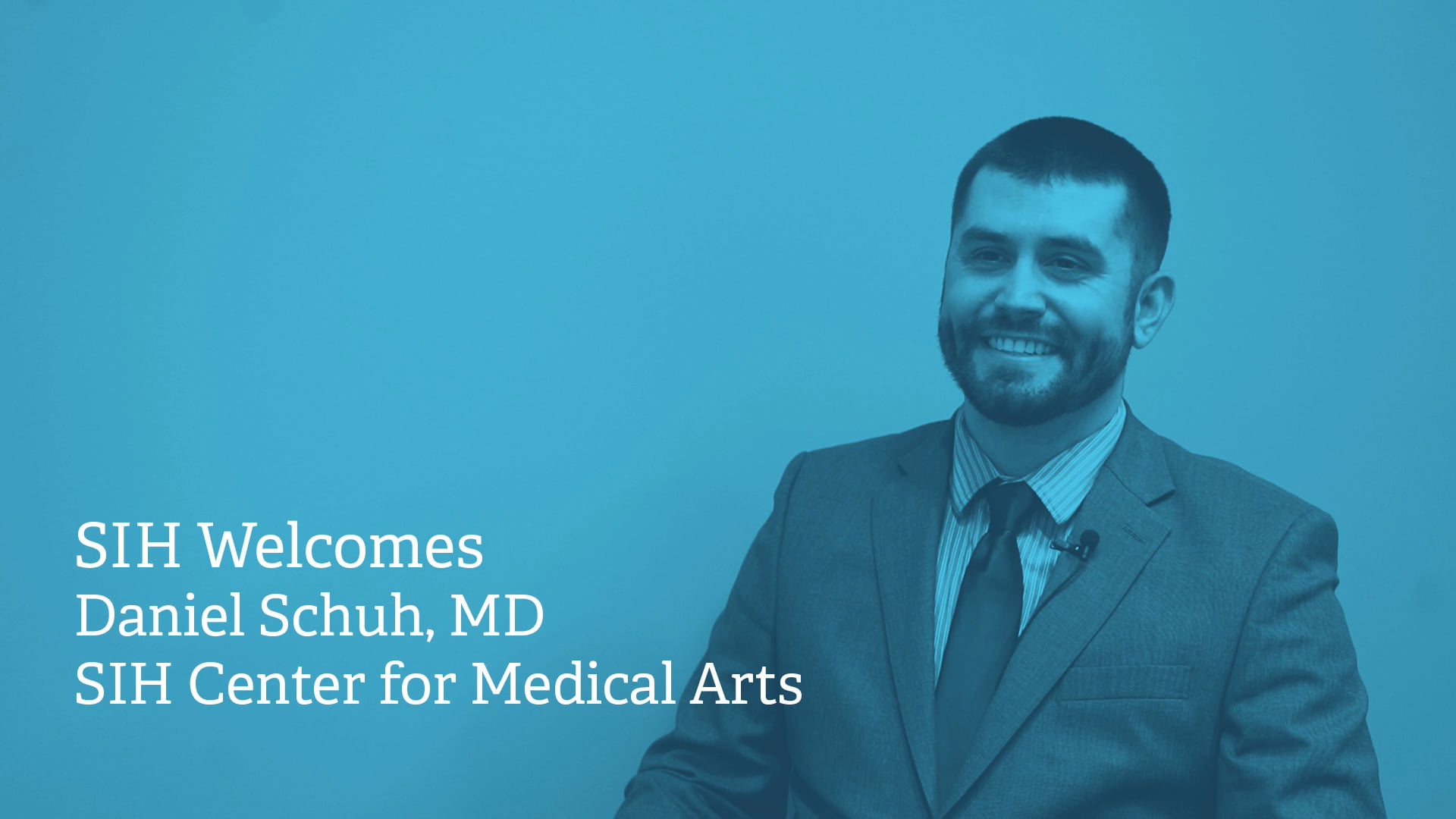 Welcome Daniel Schuh, MD on Vimeo