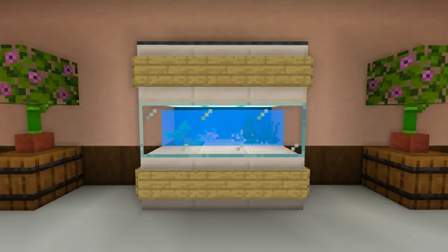 Minecraft Pe Fish Tank