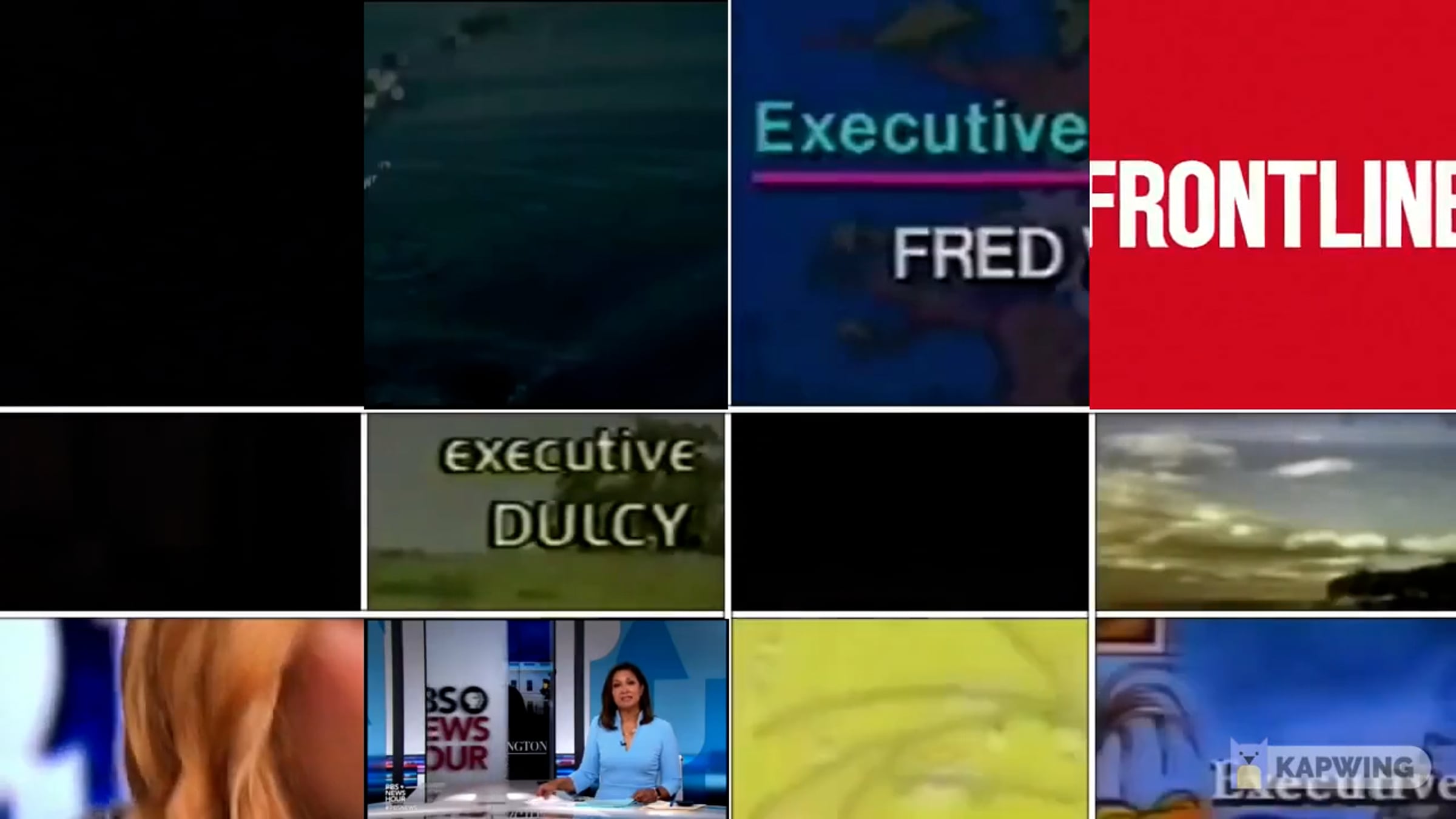 Blue’s Clues, DB, Dr. Phil, Frasier, F, Independent Lens, LLL, Nature ...