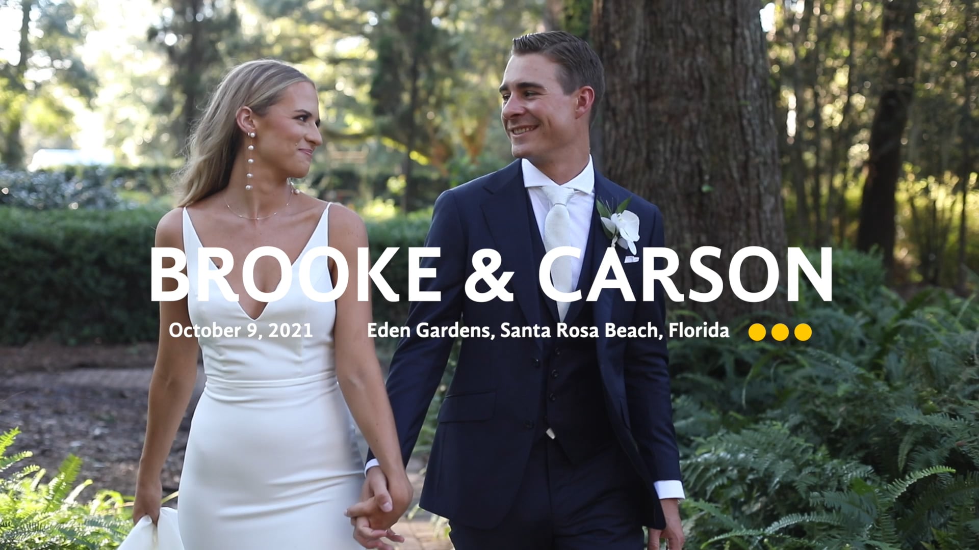 Brooke & Carson | Beautiful Eden Gardens wedding. Gorgeous California ...