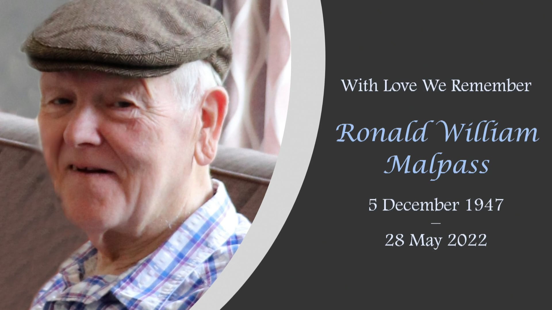 Ronald Malpass - Ronald Malpass Livestream HD on Vimeo